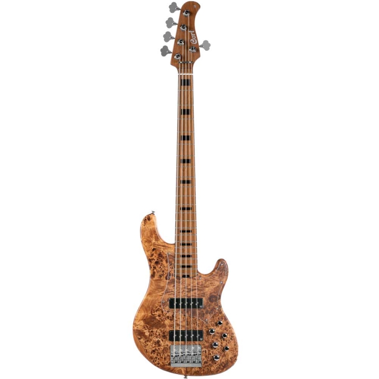 Cort GB-Modern 5 OPVN GB Series Bass Guitar 5 Strings with Cort Deluxe ...
