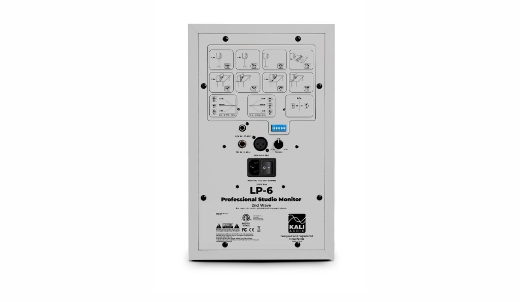 Kali Audio LP-6 V2 Limited Edition White (Pair) - Musicians Cart