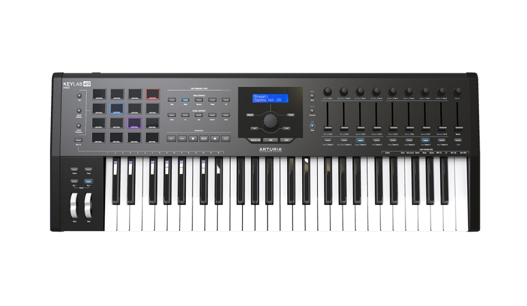 Arturia KeyLab 49 MkII Black Edition + V Collection 9 Software Bundle ...