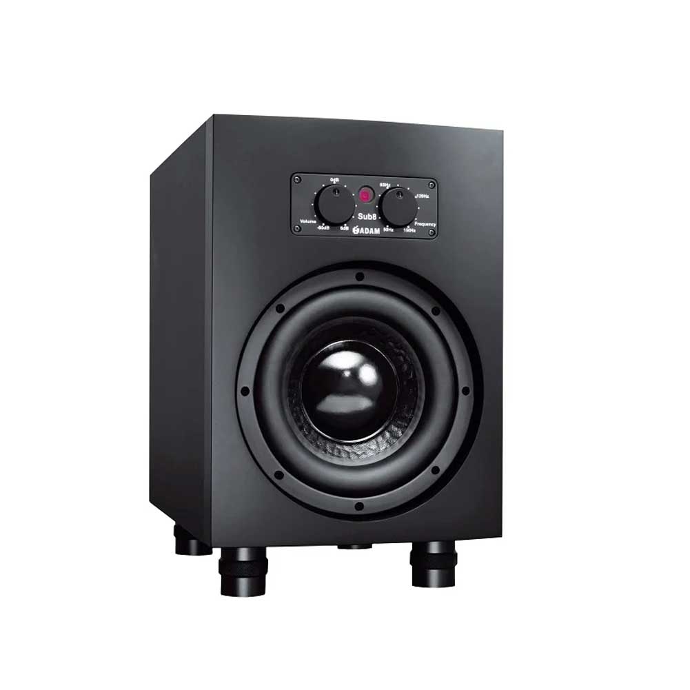 Adam Audio Sub8 160 Watts Active Studio Subwoofer 1×8 inch Driver and ...