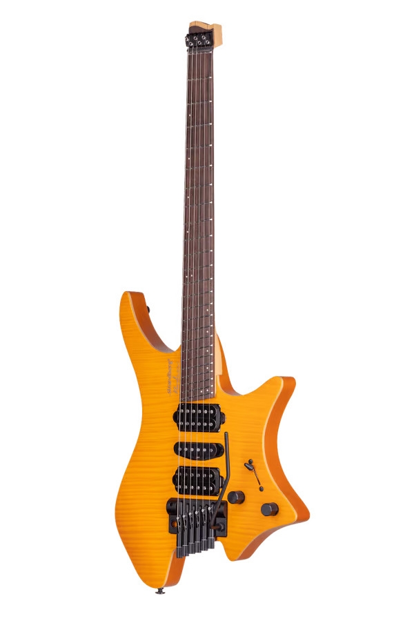 Strandberg Boden Fusion NX 6 Amber Yellow Headless Electric Guitar with ...