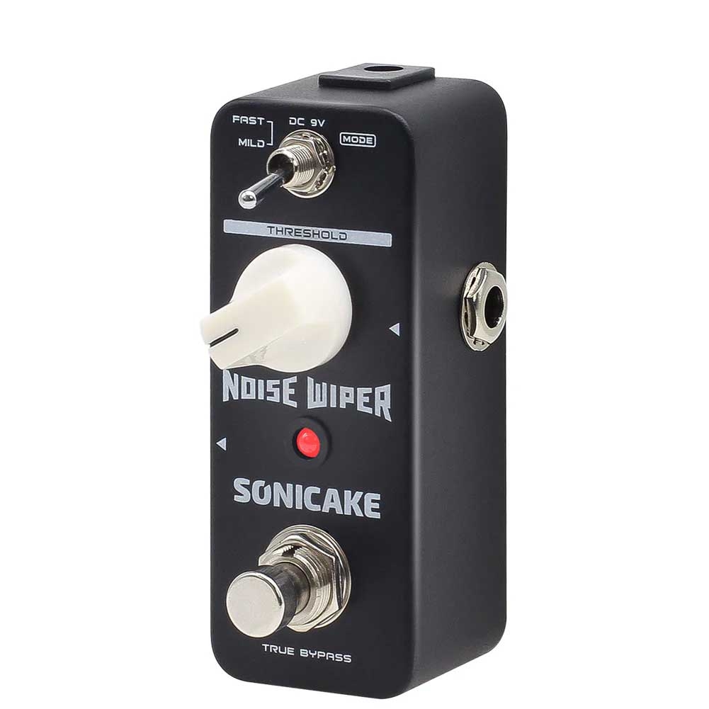 SONICAKE QSS-14 NOISE WIPER Dual-Mode 100% Analog Noise Gate Mini Stompbox Guitar Effects Pedals ...