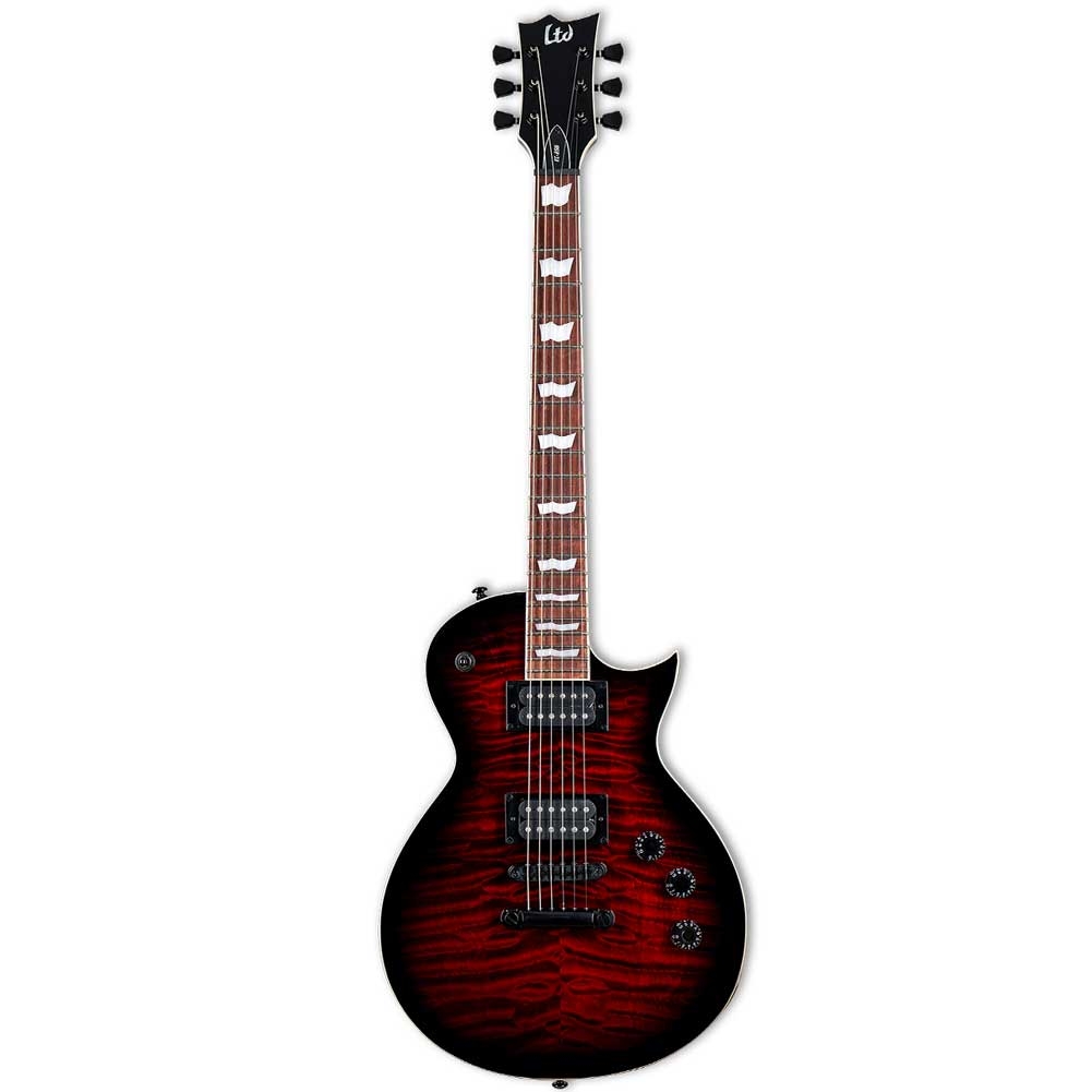 ESP LTD EC-256QM BCSB Eclipse Series LEC256QMSTBCSB Electric Guitar ...