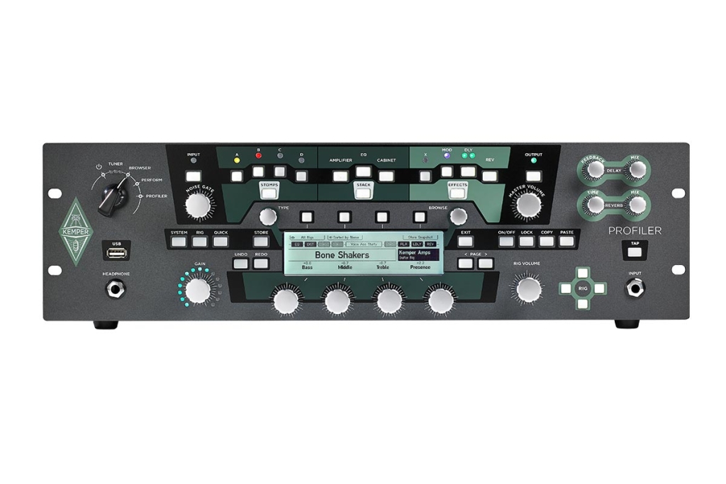 Kemper Profiler Power Rack 600 watt Rackmount Profiling Amp Head ...