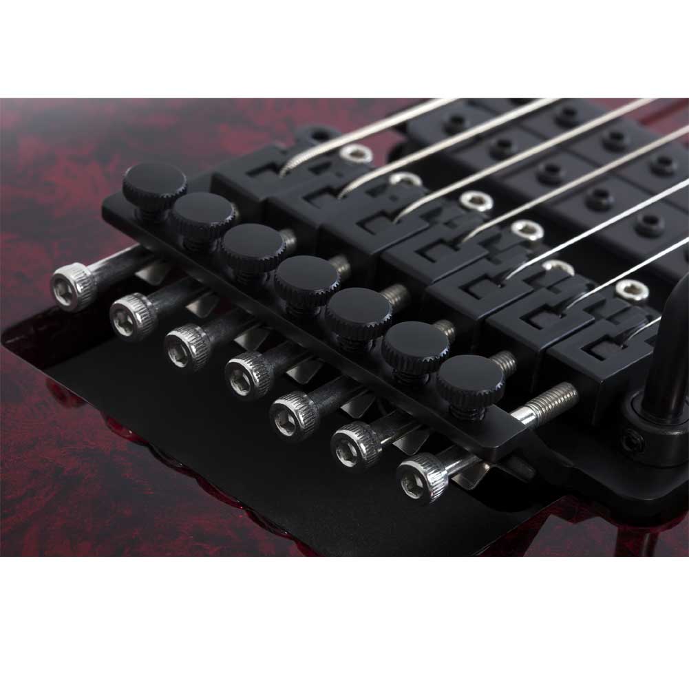 Schecter C-7 FR S Apocalypse Red Reign with Sustainic 3058 Electric ...
