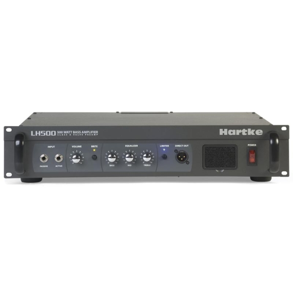 Hartke LH 500 Hybrid Bass Amp Head – 500 Watts - Musicians Cart