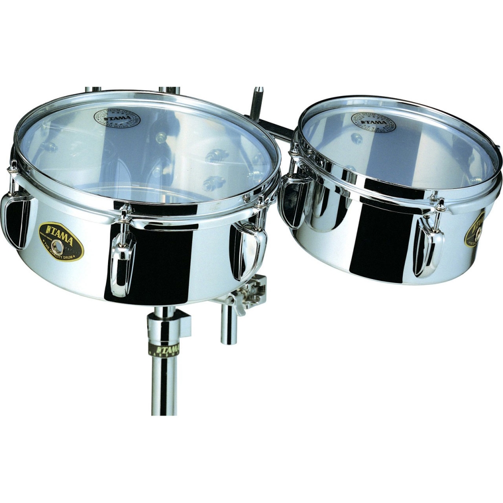 Tama MT1012ST Mini Steel Timbales w-Adapter without stand - Musicians Cart